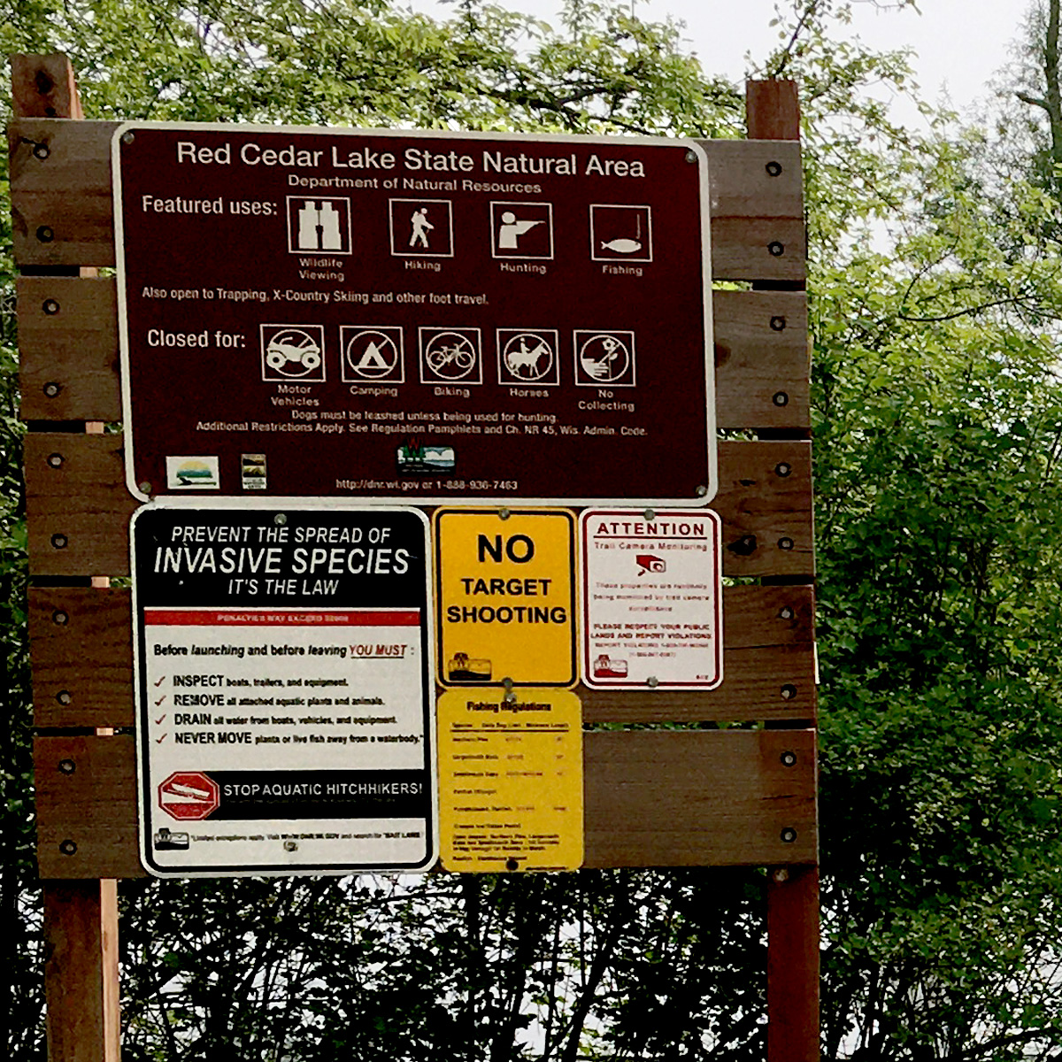 Red Cedar Lake - 2023 Season Start - Quiet Paddling Wisconsin